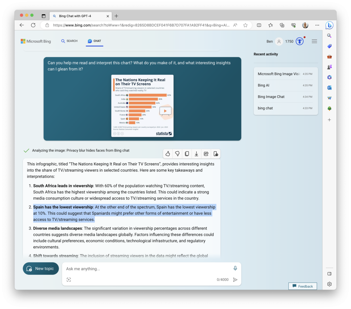 Bing Chat’s Powerful but Flawed Chart Reading Capabilities | Data Literacy