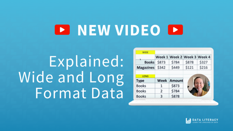 Explained: Wide vs Long Format Data | Data Literacy