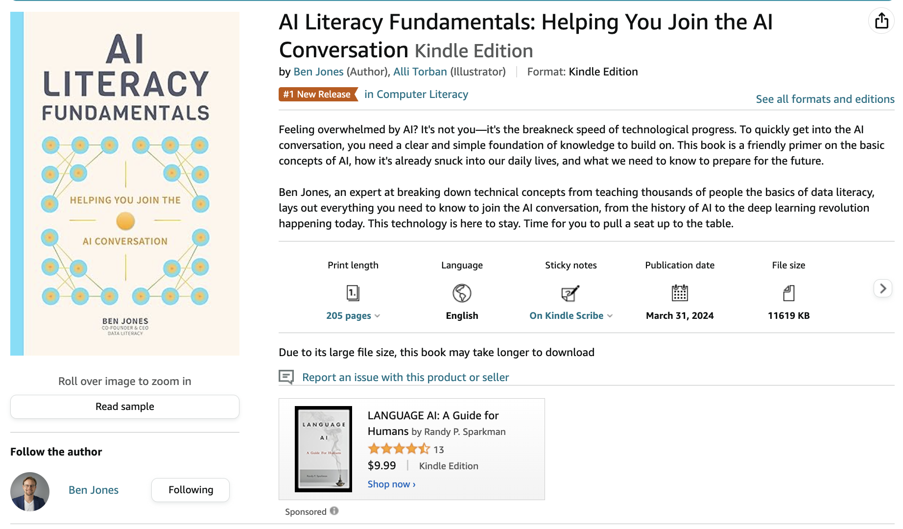 AI Literacy Fundamentals Hits the Shelves! | Data Literacy